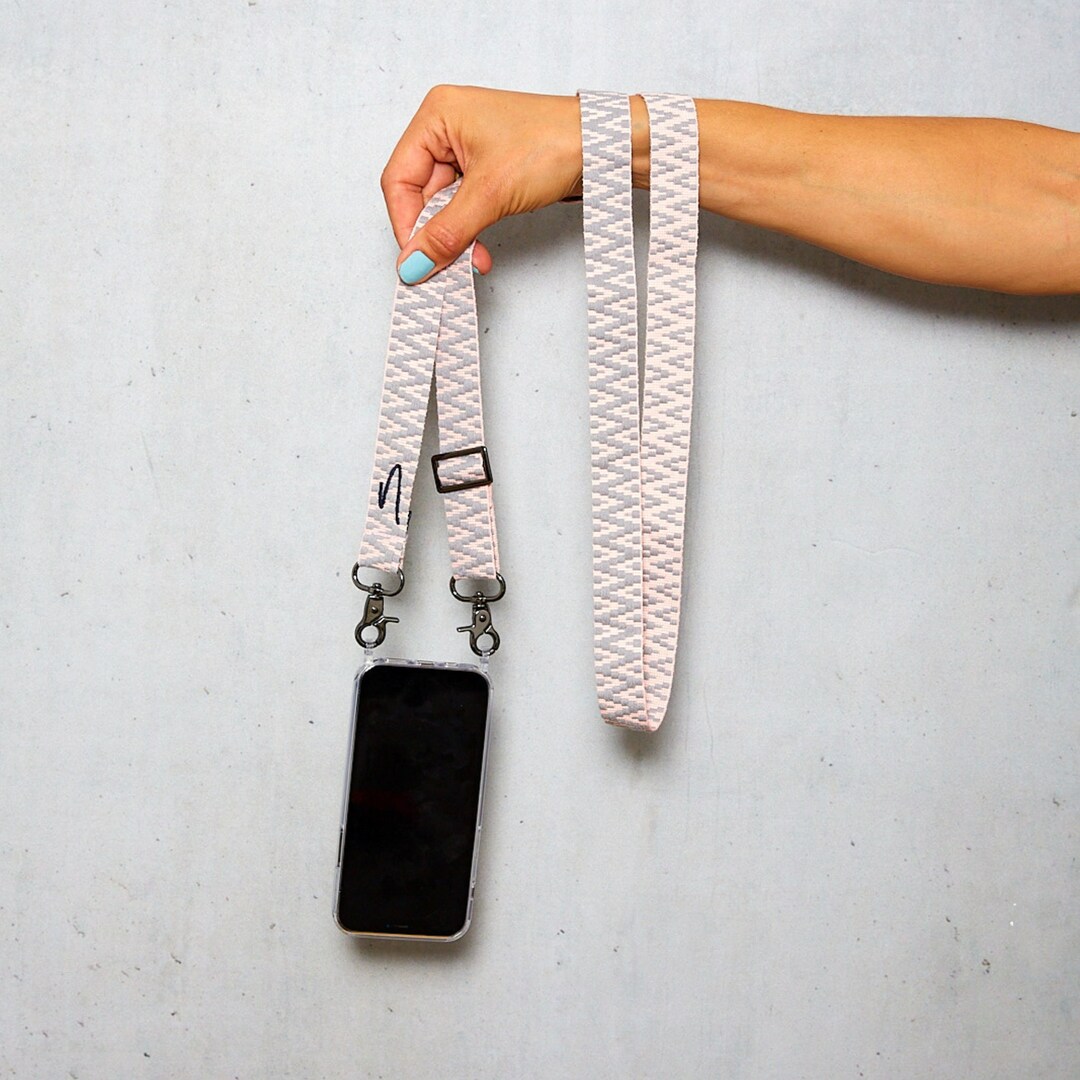 NOOMYA® Wide Mobile Phone Chain SWEET GREY | Case iPhone / Samsung ...