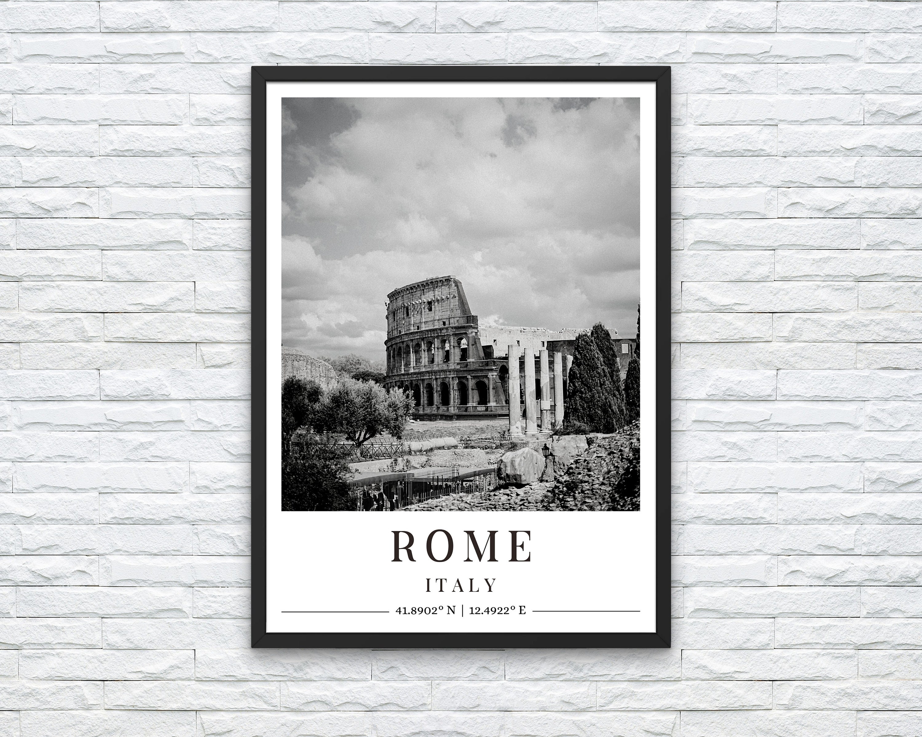 Impresión de arte de Roma / Cartel de Roma / Roma Impresión / | Etsy