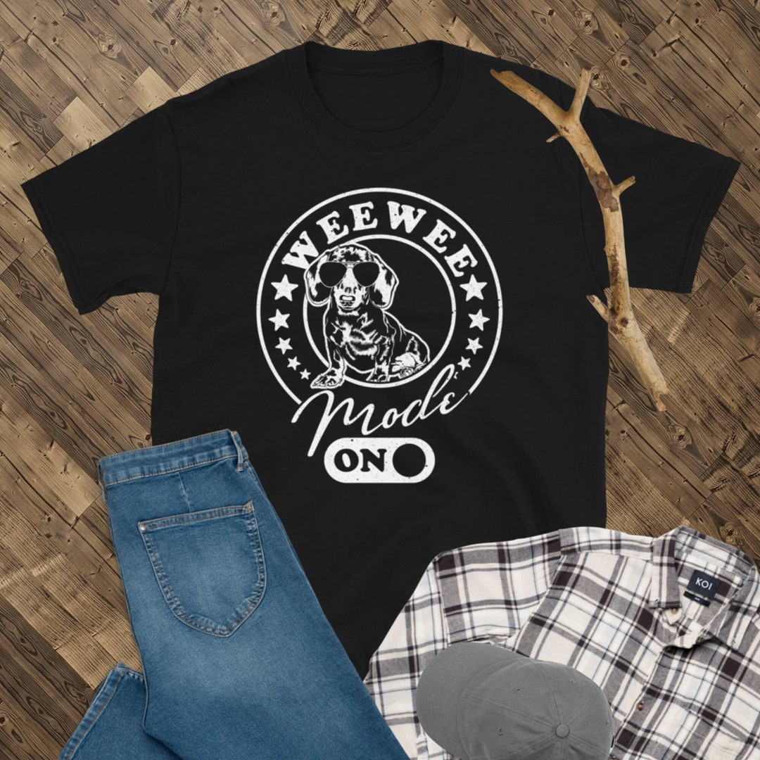 Weewee Shirt, Wee Wee T-shirt, Dachshund Shirt, Weenie Shirt, Funny ...