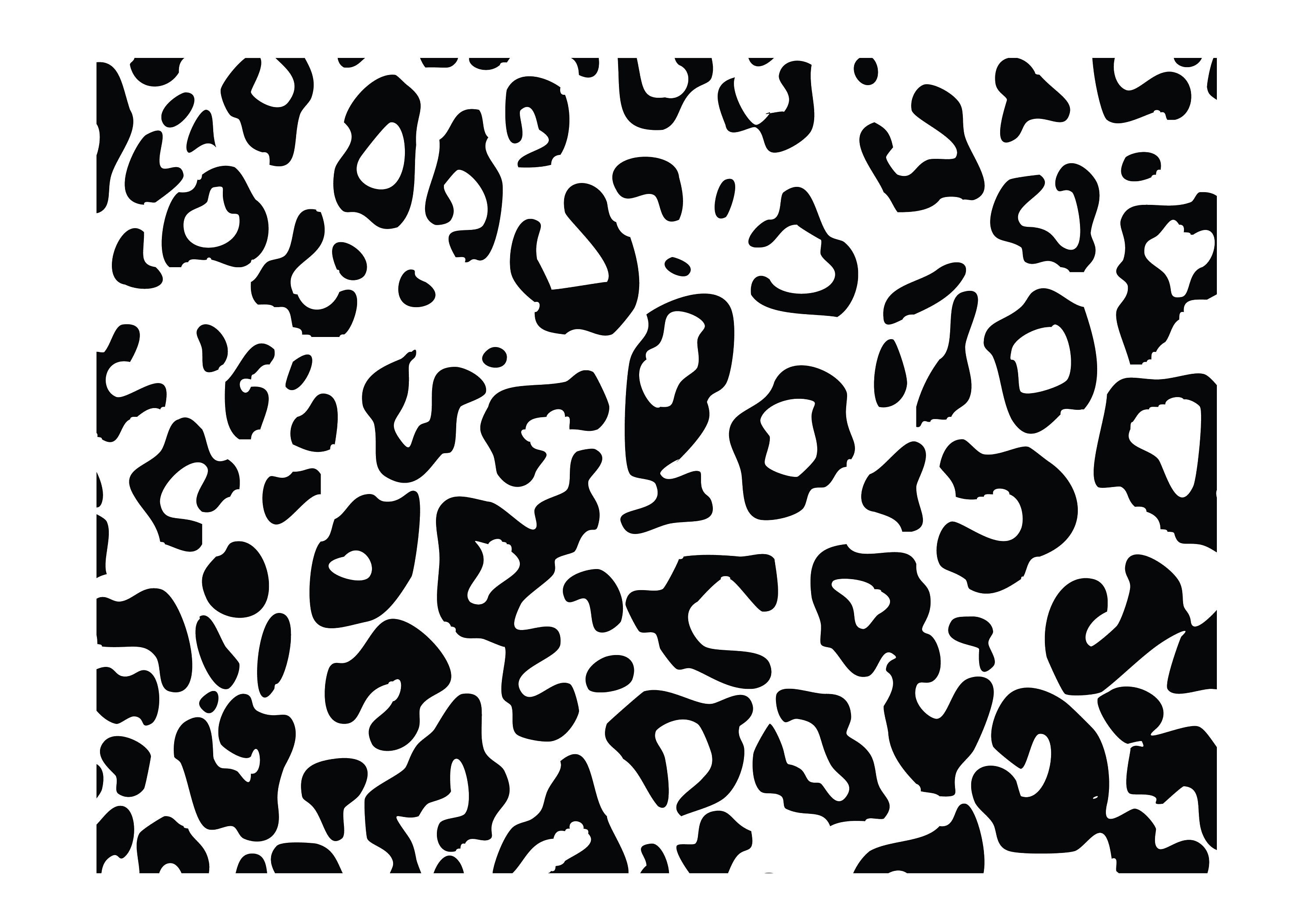 Animal skin svg leopard skin svg animal texture vector file | Etsy