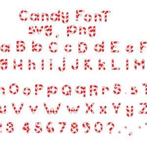 Layer Font Candy Svg, Candy Letters Svg, Candy Font Svg, Candy Alphabet ...