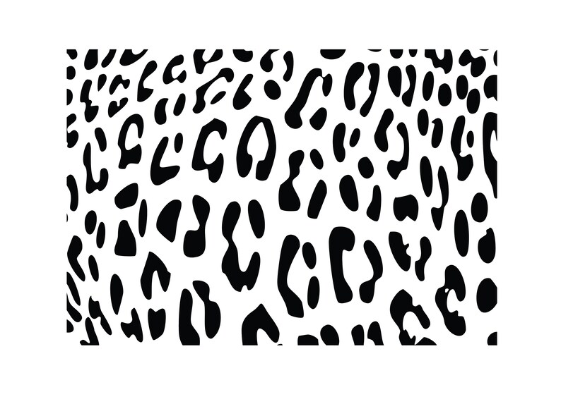 Animal Skin Svg, Leopard Skin Svg, Animal Texture Vector File, Animal ...