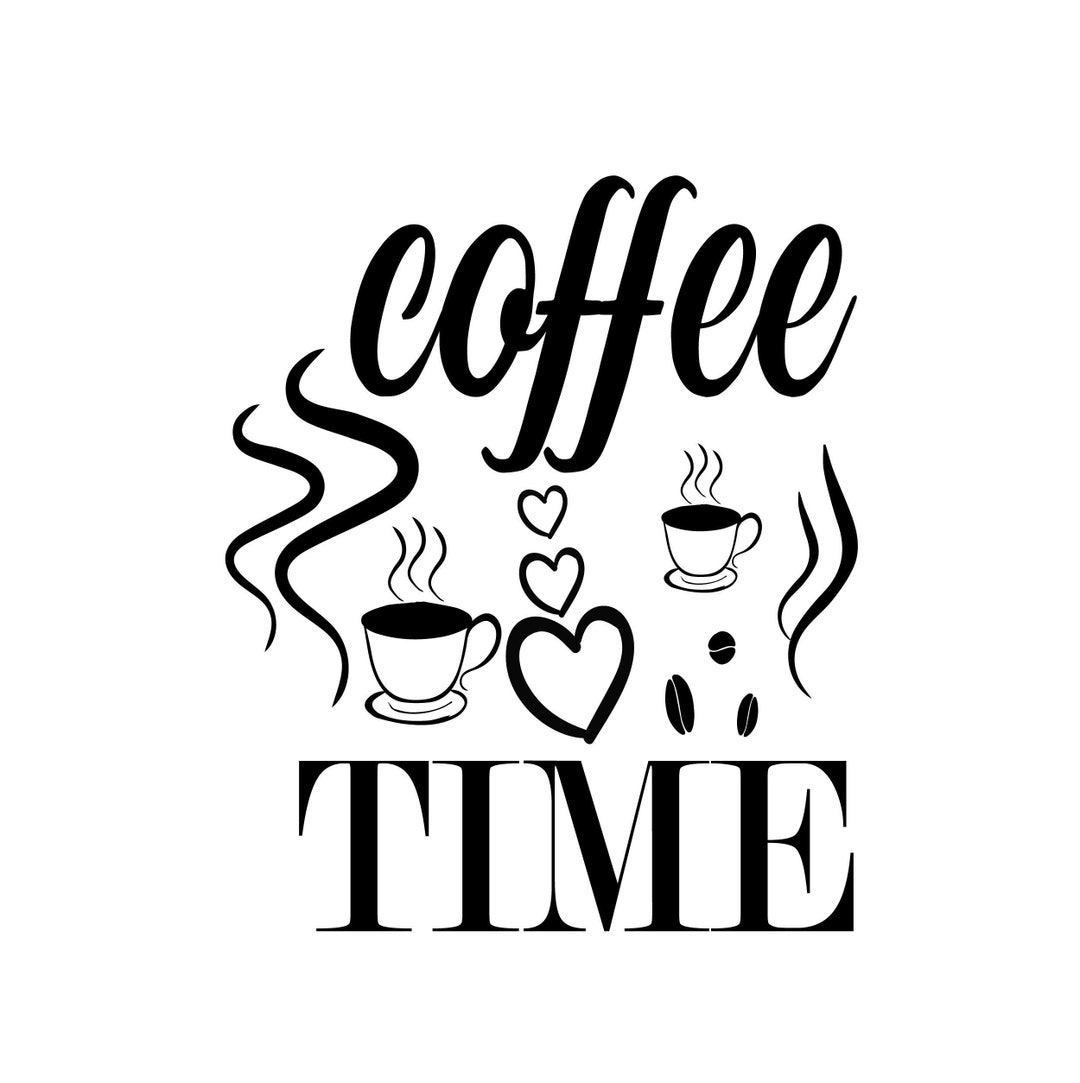 COFFEE TIME QUOTE Saying Svg/ Quotes Coffe Png Svg - Etsy