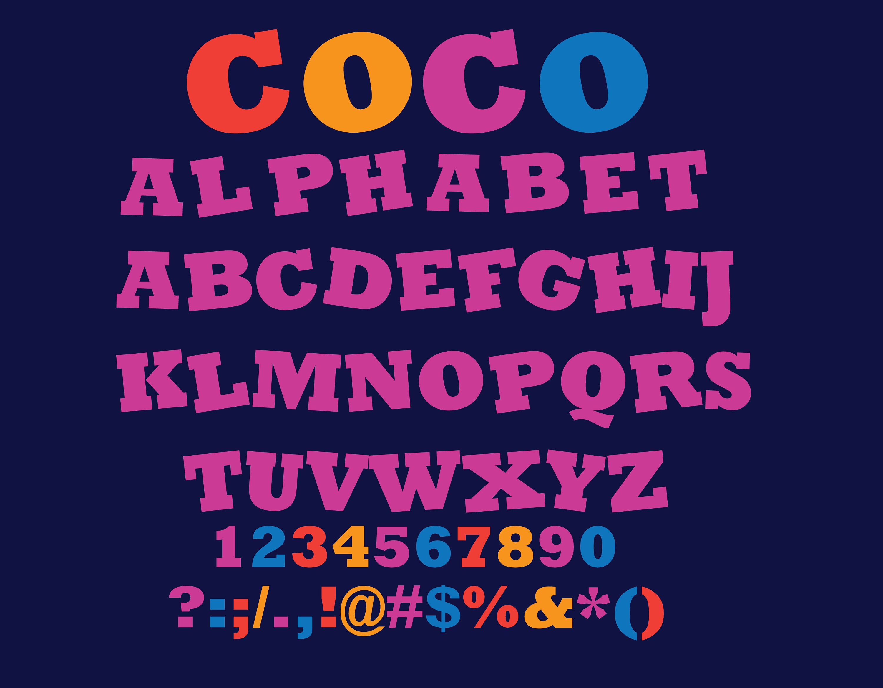 Coco font svg Coco svg Coco alphabet Disney font svg Cricut | Etsy