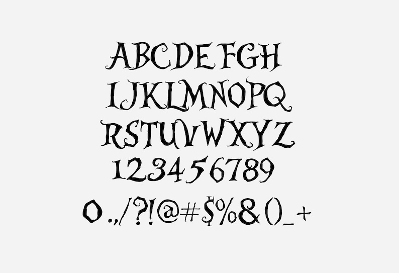 Alice in Wonderland Letters Svg Alice in Wonderland Alphabet - Etsy