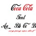 Cola Alphabet Characters Svg, Coca-cola Font Svg, Coca Cola Letters Svg ...