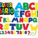 SUPER MARIO FONT Svg, Super Mario Alphabet Svg, Super Mario Letters and ...