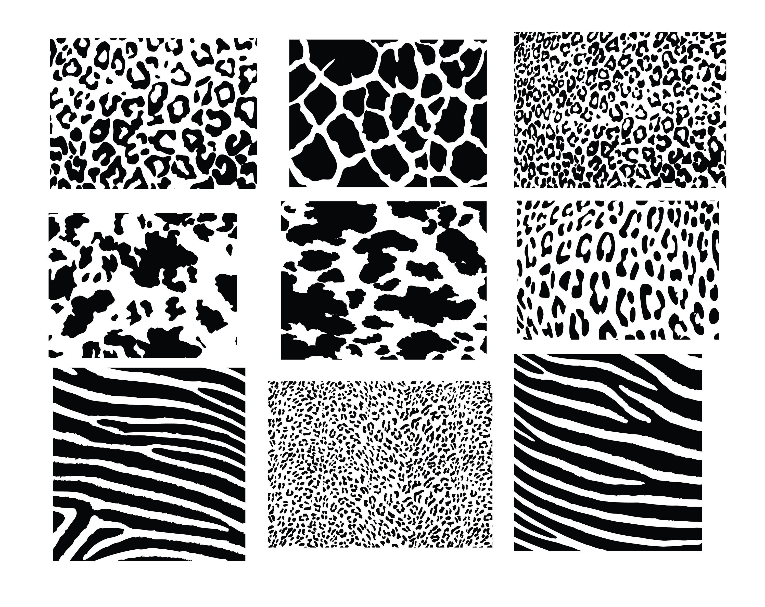 Animal skin svg leopard skin svg animal texture vector file | Etsy
