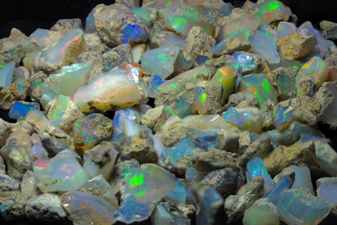 Opal Ethiopian | Raw Opal | Rough Opal - Etsy