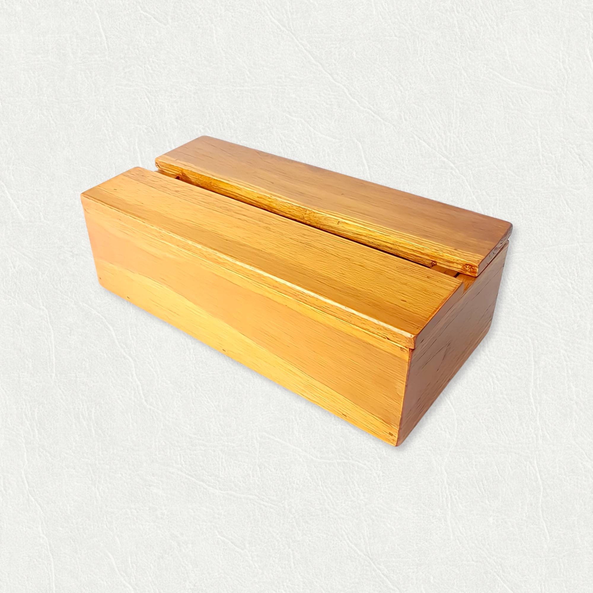 Kana Wooden Tissue Box Teakwood Tissue Box Cover for Table - Etsy