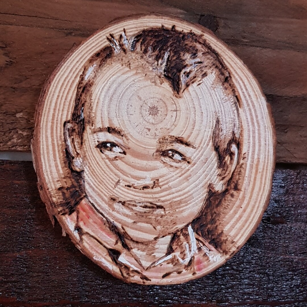 Custom Pyrography Portraits - Etsy