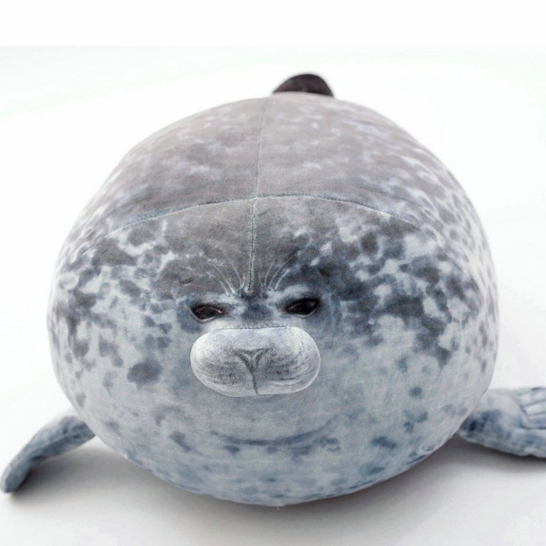 Ocean bebé foca peluche juguete león marino almohada del | Etsy