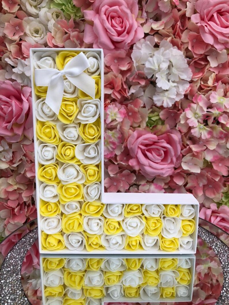 Personalised Wooden Fillable Letters - Etsy