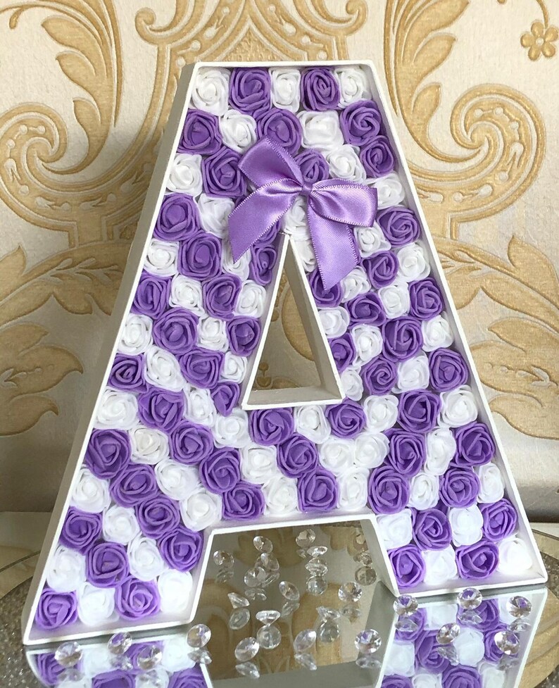 Personalised Wooden Fillable Letters - Etsy