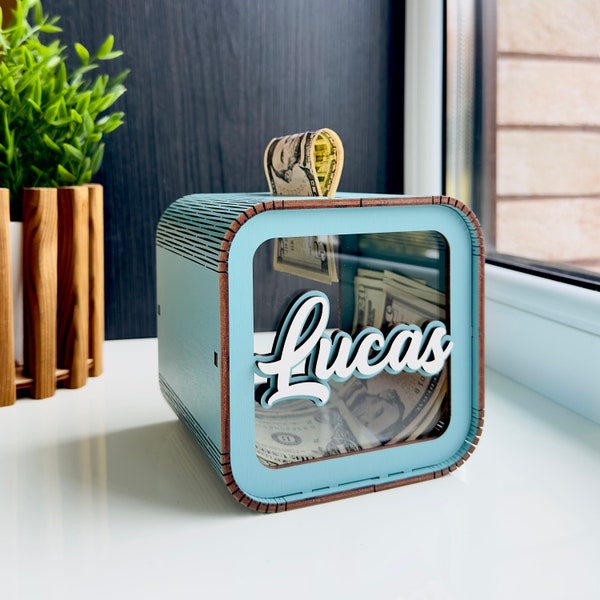 Custom Personalized Piggy Bank - Etsy
