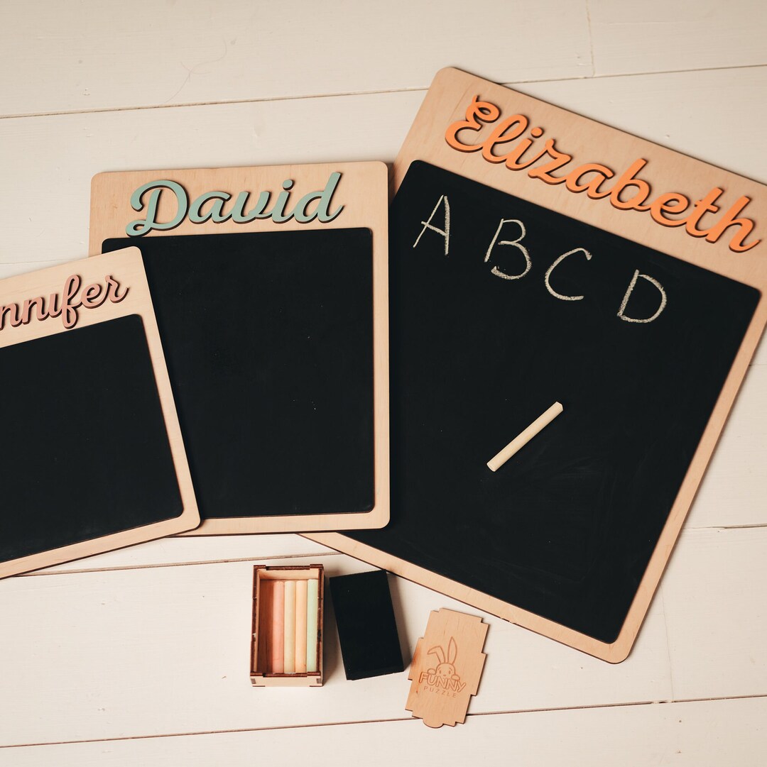 Personalized Name Chalkboard Gift, Birthday Gift, Baby Shower Gift Room ...