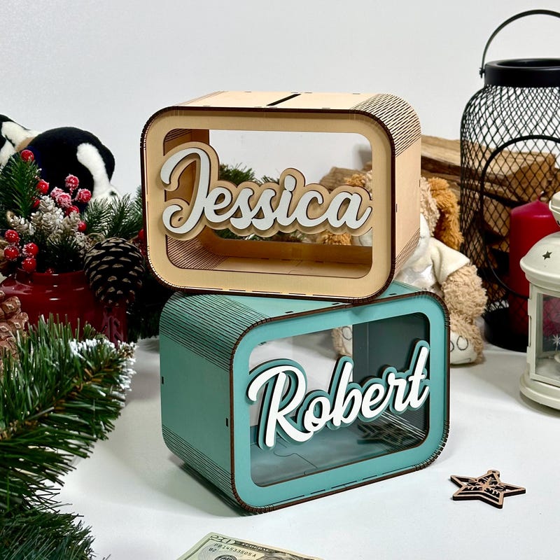 Custom Piggy Bank - Etsy