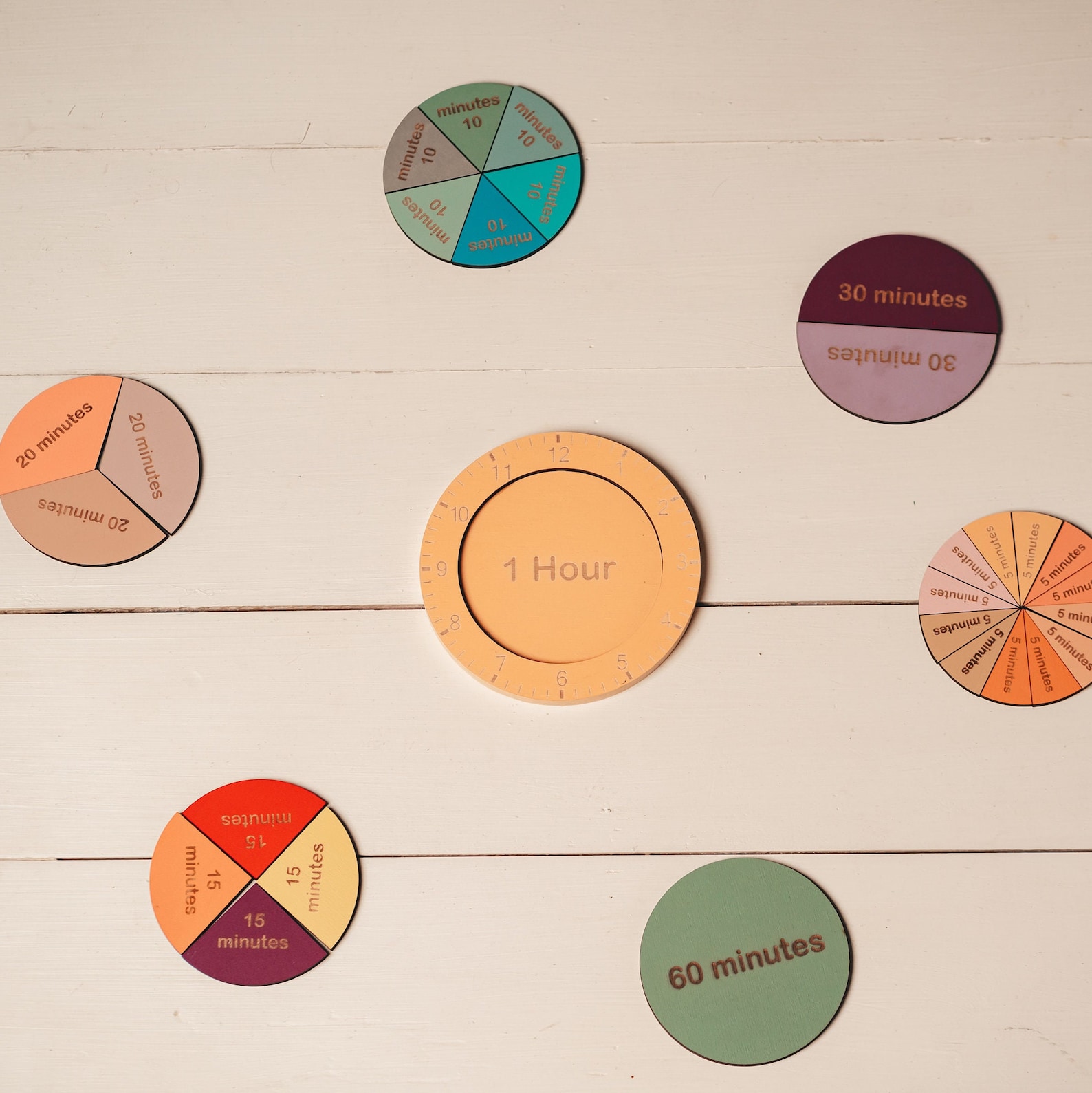 Personalized Childrens Learning Time Clock Toys Wooden - Etsy