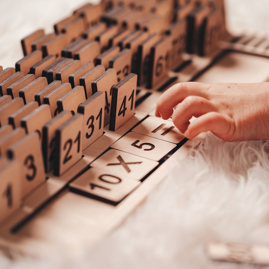 Learning Numbers Montessori Materials Baby, Kids Toys Gift Wonderful ...