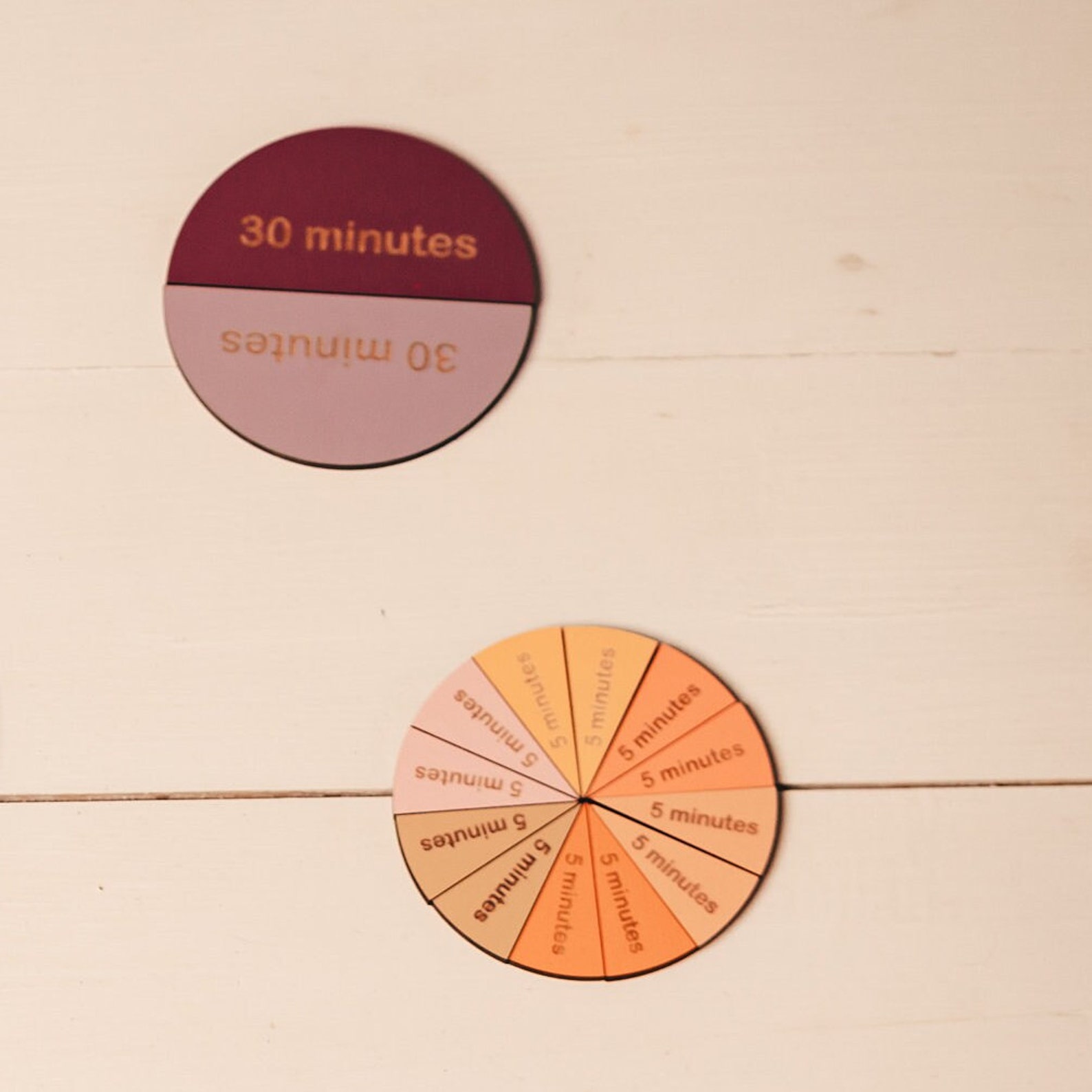 Personalized Childrens Learning Time Clock Toys Wooden - Etsy