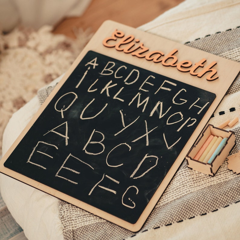 Personalized Name Chalkboard Gift Birthday Gift Baby Shower - Etsy