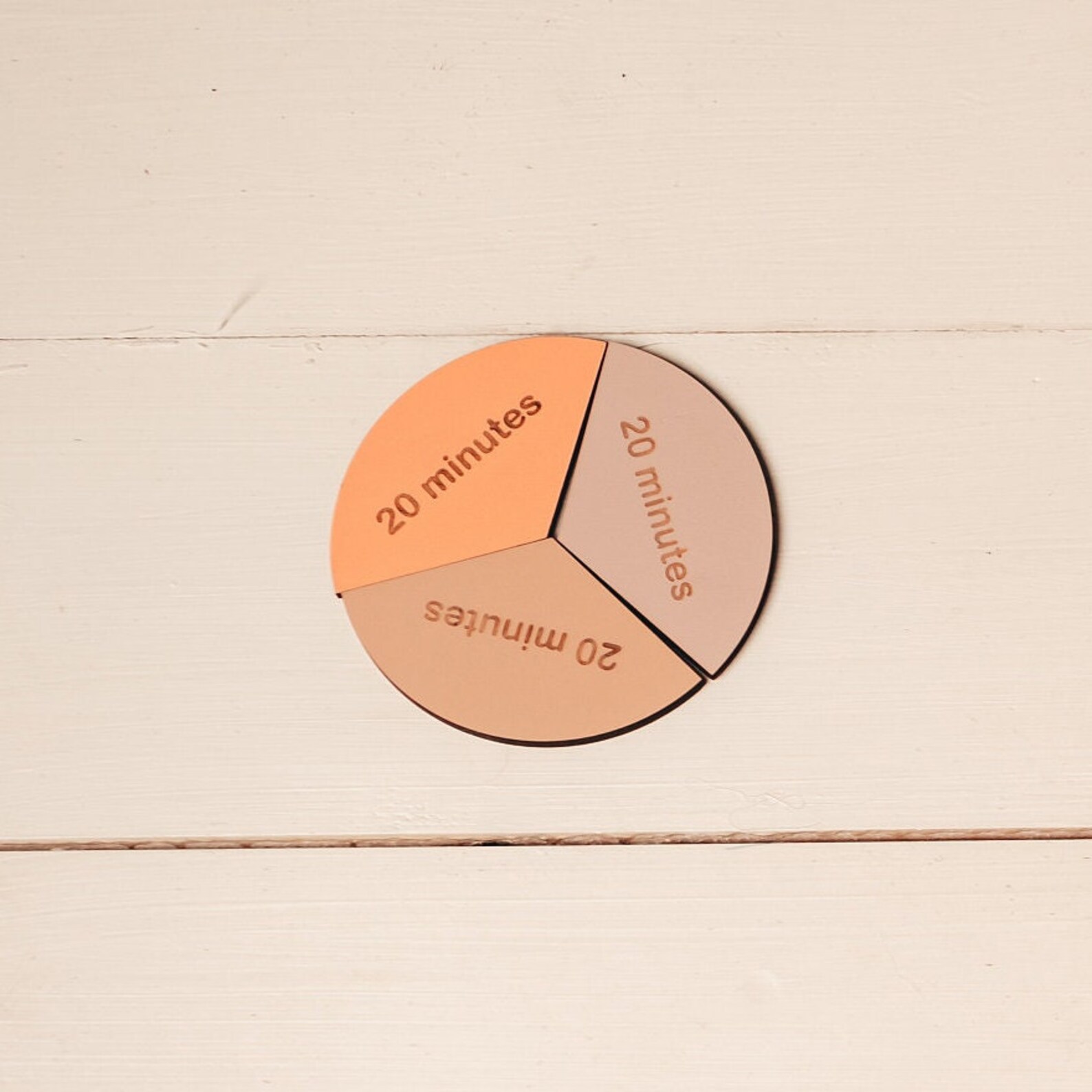 Wood Learning Clock Fraction of Time Telling the Time - Etsy