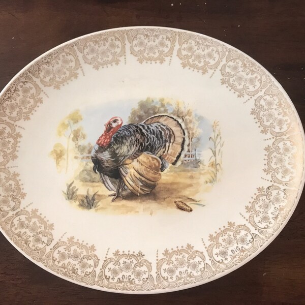 Turkey Platter - Etsy