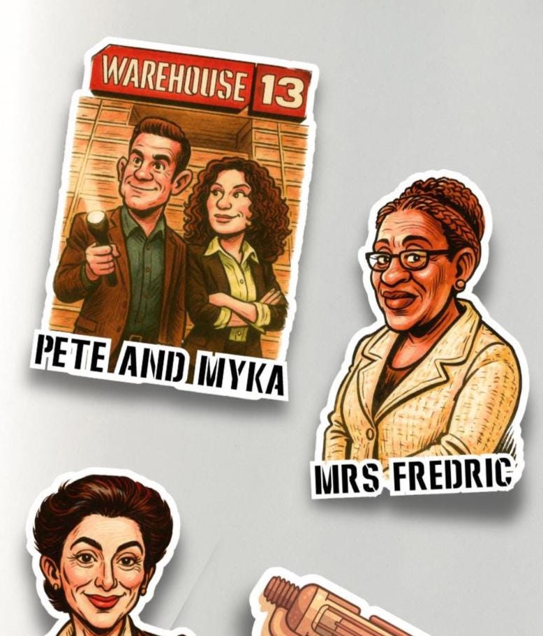 Warehouse 13, Warehouse 13 Stickers - Etsy