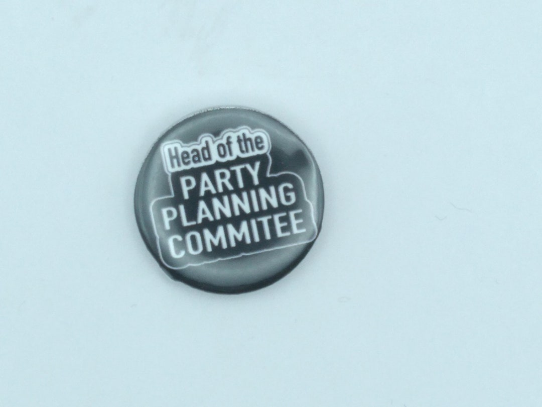 Party Planning Committee Button, the Office Gifts, Dunder Mifflin - Etsy