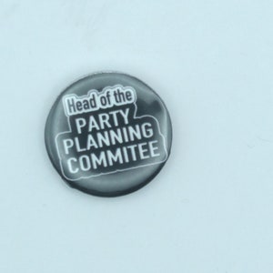 Party Planning Committee Button, the Office Gifts, Dunder Mifflin - Etsy