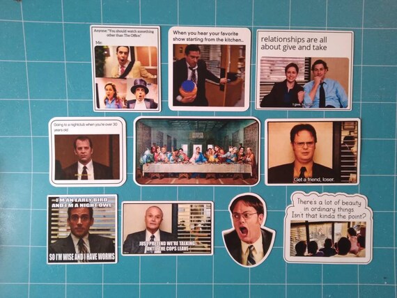 The Office Meme Magnets the Office Magnet the Office Gifts - Etsy