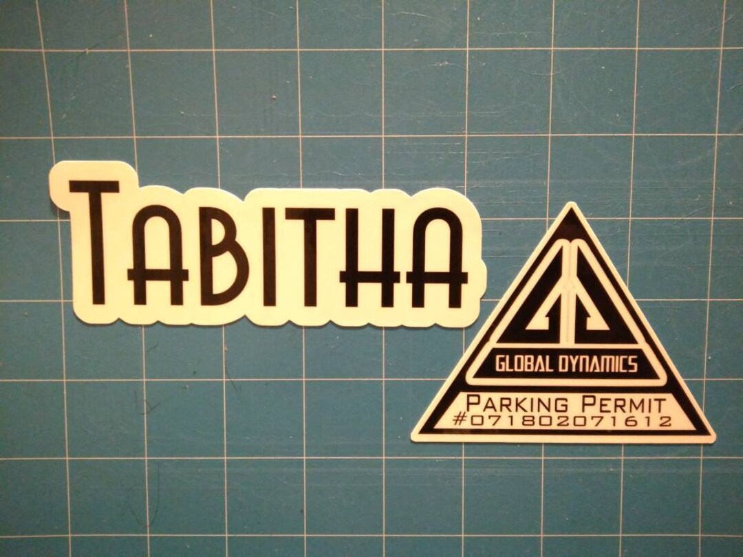 Eureka Syfy Waterproof Stickers - Etsy