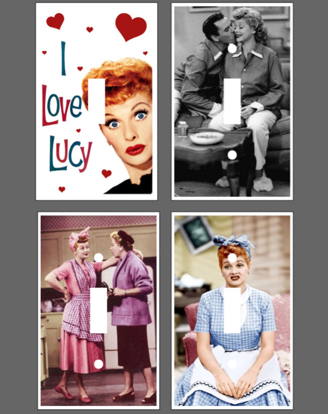 I Love Lucy Light Switch Plate, I Love Lucy, I Love Lucy Gifts, I Love ...