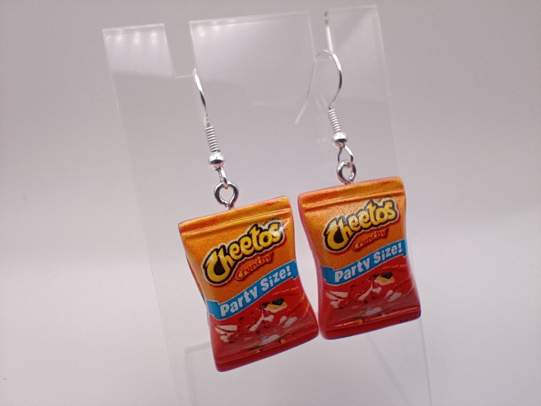 Cheetos Earrings, Cheetos, Food Earrings, Food Gifts, Funny Gifts ...