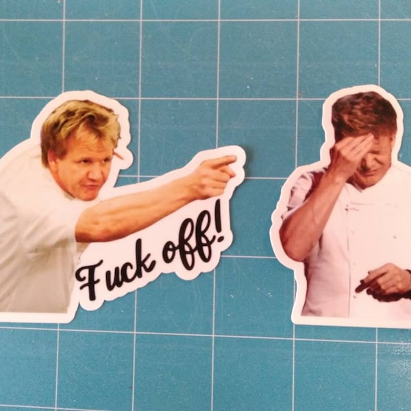 Gordon Ramsay Decal - Etsy