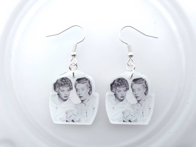 I Love Lucy Earrings, I Love Lucy Gifts - Etsy
