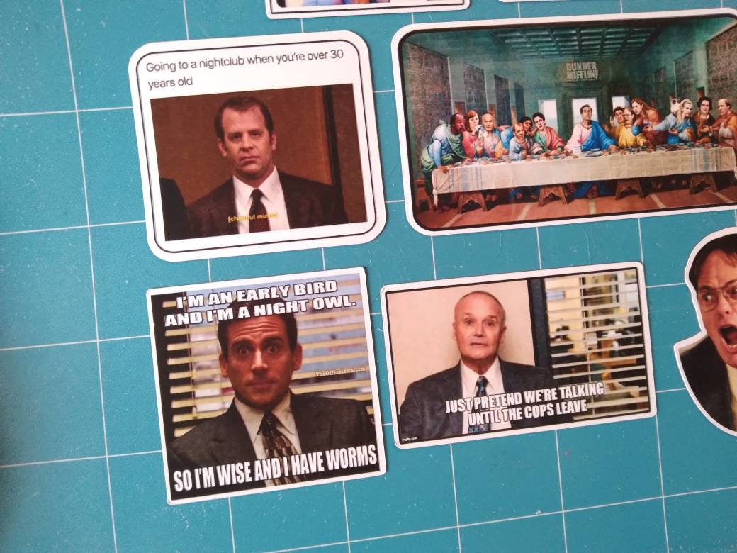 The Office Meme Magnets the Office Magnet the Office Gifts - Etsy