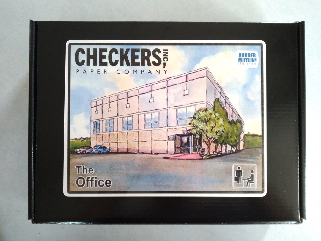 The Office Game, the Office Checkers Set, the Office Gifts - Etsy