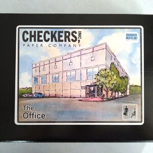 The Office Game, the Office Checkers Set, the Office Gifts - Etsy