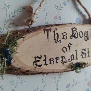 Bog of Eternal Stench, Wood Burn Sign, the Labyrinth - Etsy