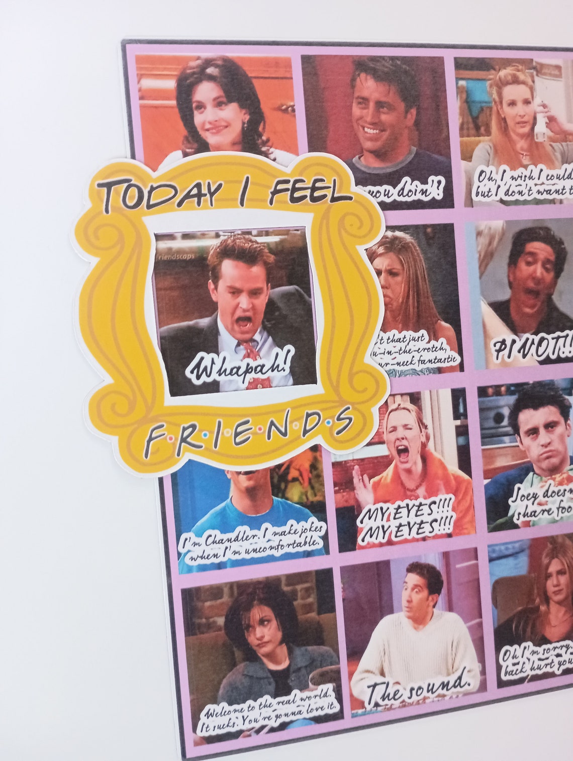 Friends Tv Show Mood Magnet, Friends Tv Show Magnet, Friends Gifts ...