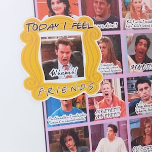 Friends Tv Show Mood Magnet, Friends Tv Show Magnet, Friends Gifts ...