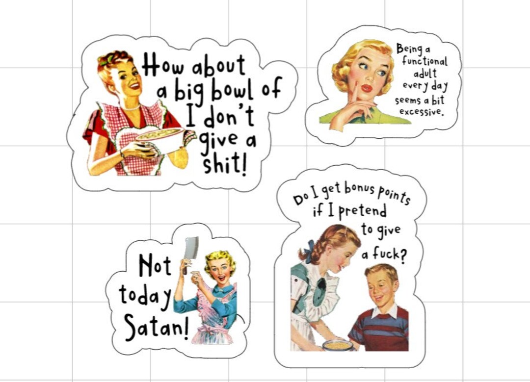 Adult Sticker, Funny Sticker, Sarcastic Sticker - Etsy