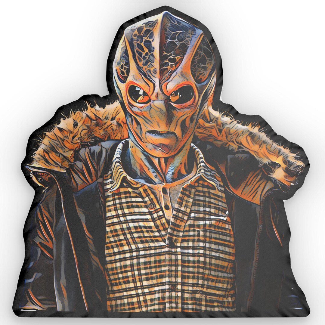 Alien Tv Show, Alien Gifts, Alien Pillow, Custom Shaped Pillows - Etsy