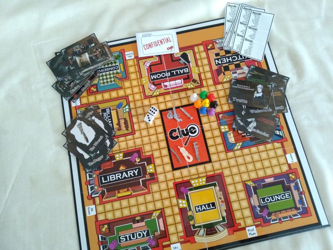Clue the Movie Board Game, Clue Movie Gifts, Clue - Etsy