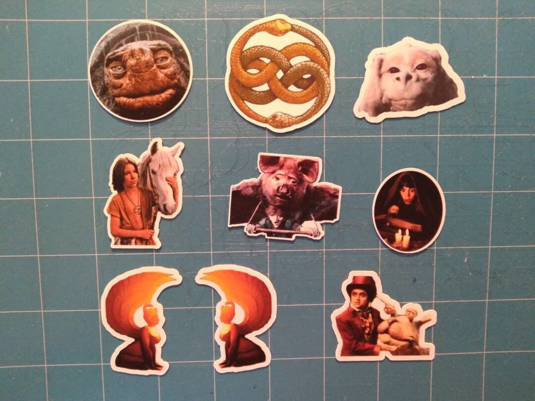 Neverending Story Movie Magnets and Stickers - Etsy