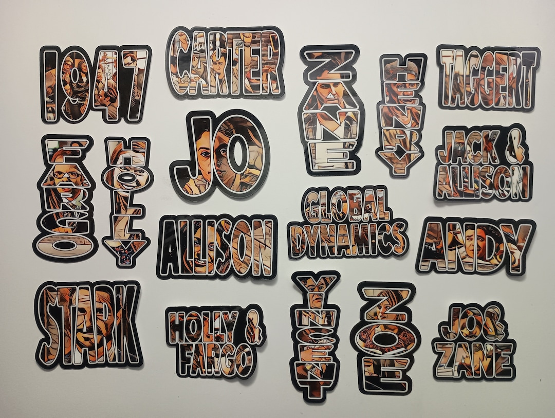 Eureka Syfy Stickers, Eureka TV Show, Syfy Eureka, Cafe Diem - Etsy