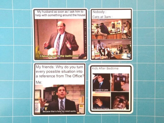 The Office Meme Magnets the Office Magnet the Office Gifts - Etsy