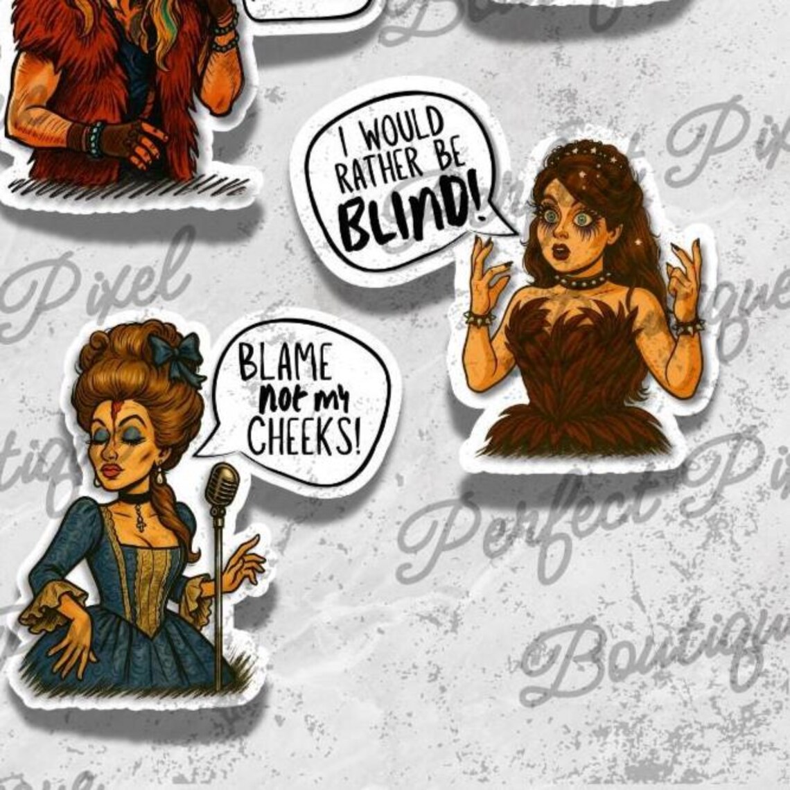 Repo the Genetic Opera, Repo Stickers, Gene Co, Zydrate - Etsy