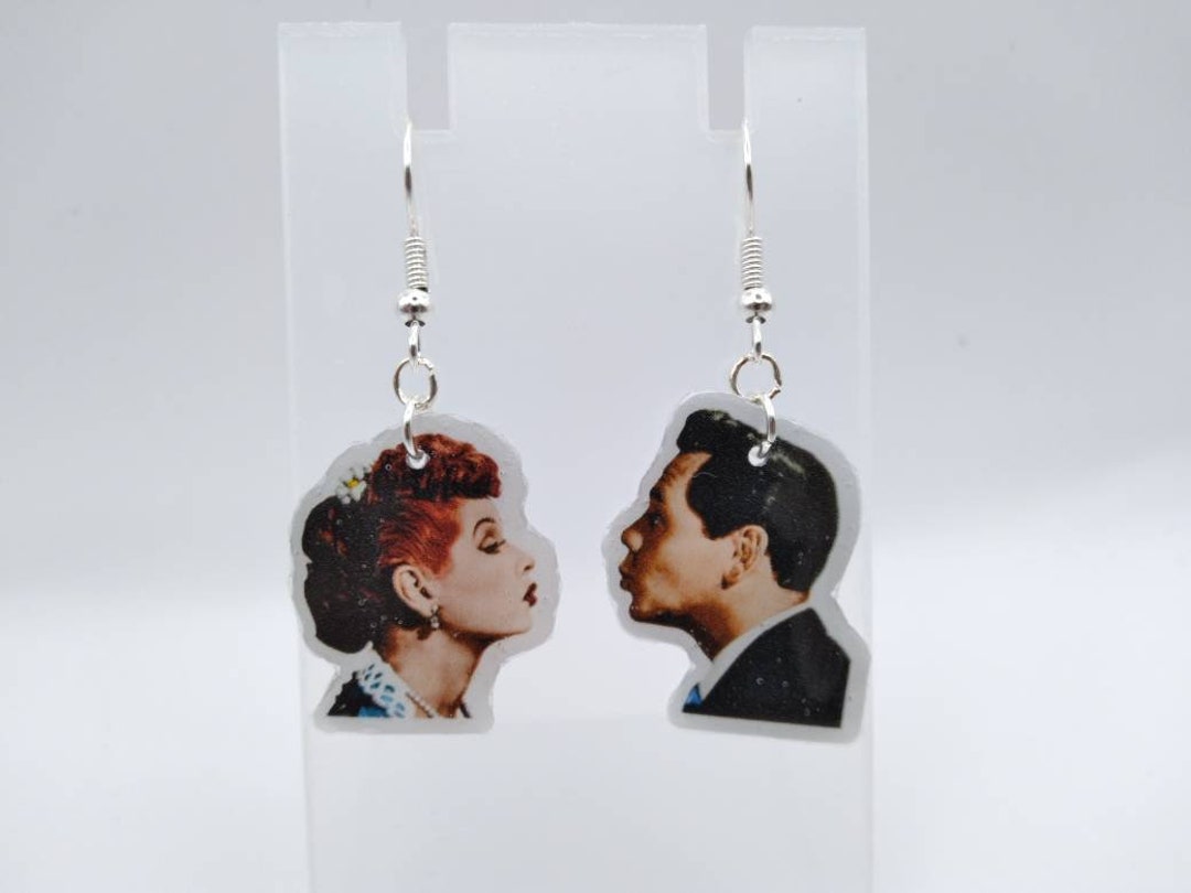 I Love Lucy Earrings - Etsy